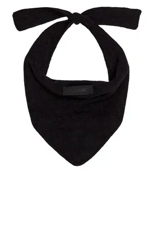 Jacquemus Le Chale Gros Grain - Black