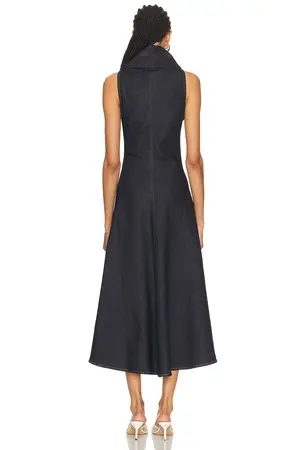 Jacquemus La Robe Triangle Denimes Dress - Dark Navy