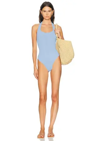 Hunza G Sandy Swimsuit - Cornflower