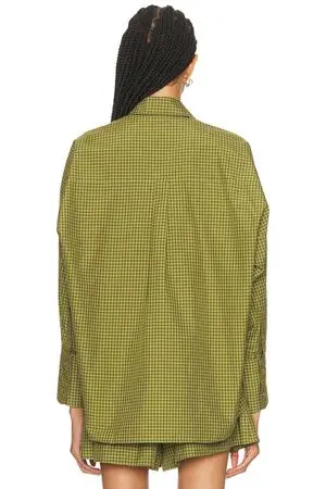 Brandon Maxwell Harvey Boyfriend Shirt