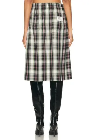 Acne Studios Izetta Check Skirt