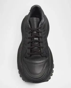 Adidas Chavarria Forum Leather Sneakers - Black