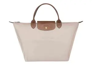 Longchamp Le Pliage Top Handle Bag M - Paper
