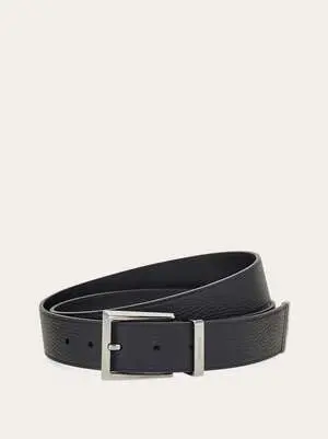 FERRAGAMO Woven Belt - Black