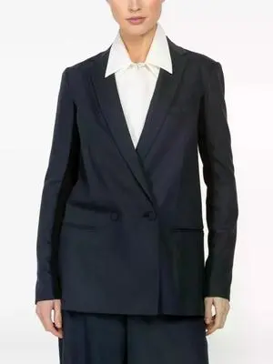 NELLS NELSON Double-breasted Paneled Blazer