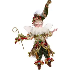 MARK ROBERTS Jingle All The Way Fairy - Forest Green