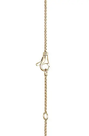 John Hardy 14k Pavé Diamond Heart Pendant Necklace - Gold