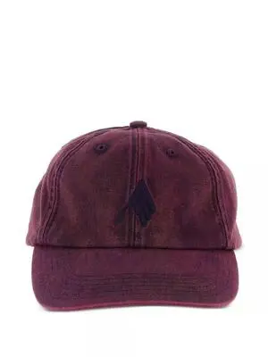 Attico Logo-embroidered Cap - Red