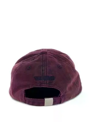 Attico Logo-embroidered Cap - Red