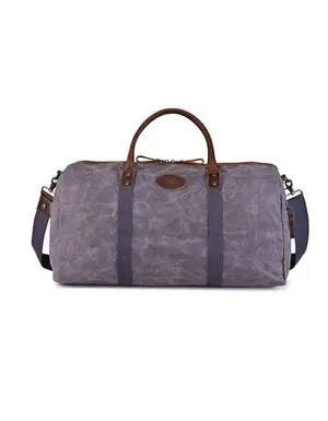TSD BRAND Hillside Tough Weather Ready Duffel - Grey