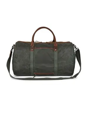 TSD BRAND Hillside Tough Weather Ready Duffel - Olive