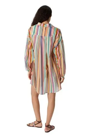 Missoni Cotton And Silk Shirt With Zigzag Pattern