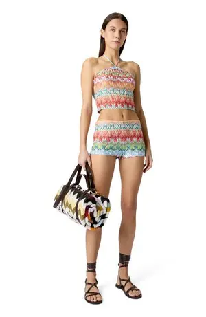 Missoni Viscose Halter Top - Multicoloured 2