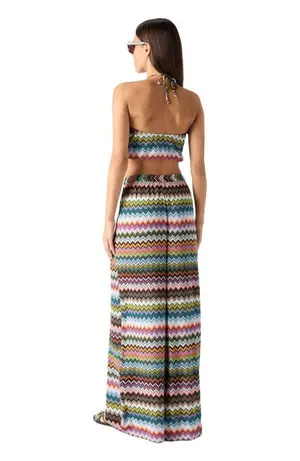 Missoni Lame Viscose Halter Top