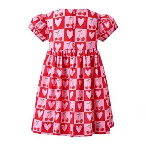 RACHEL RILEY Cherry Heart Bow Dress