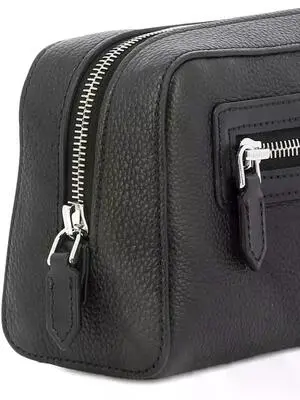 TOM FORD Zip-fastening Wash Bag With Logo Detail - Black