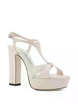 JIMMY CHOO T-strap Platform Pumps