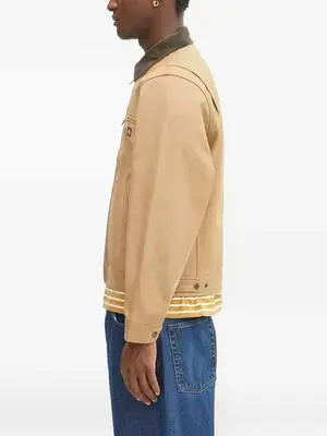 WACKO MARIA Corduroy-collar Zip-up Jacket