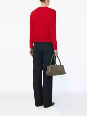 Loulou De Saison Kita Buttoned Cardigan - Red