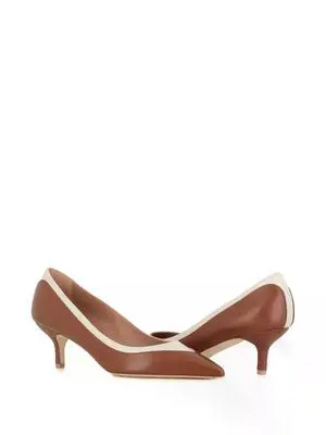 MALONE SOULIERS Pointed-toe Two-tone Pumps