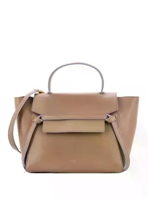 Celine Belt Bag Calfskin Medium Satchel - Brown