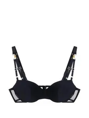 Elisabetta Franchi Elastic-straps Bra - Black