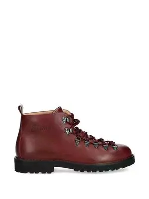 FRACAP Magnifico M120 Lace-up Boots - Red