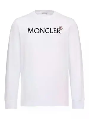 Moncler Logo-print Sweatshirt - White