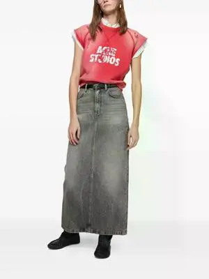 Acne Studios Panelled Midi Skirt