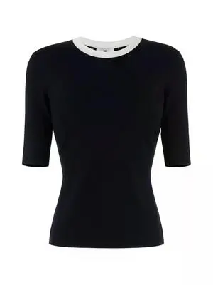 Elisabetta Franchi Open Back Blouses