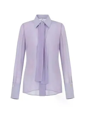Elisabetta Franchi Cufflink Blouse