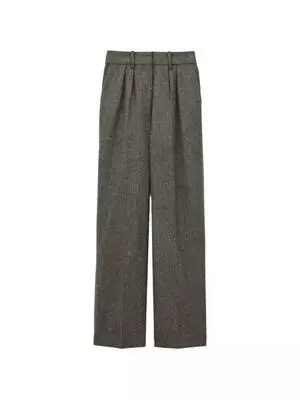 Ba&sh Wani Pleated Trousers - Grey