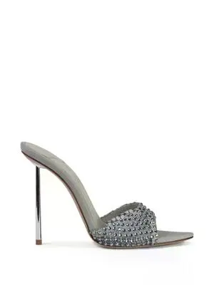 Le Silla Metallic Mules Clogs For Women
