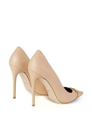 Elisabetta Franchi Logo Detail Stiletto Pumps