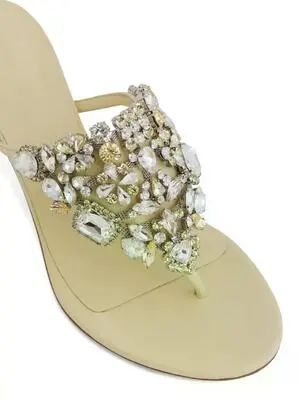 Rabanne Crystal-embellished Sandals