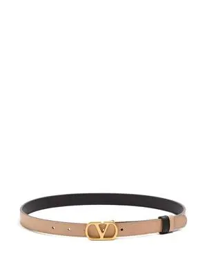 Valentino Garavani Vlogo Reversible Belt - Black
