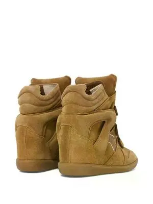 Isabel Marant Étoile Bekett Wedge Sneakers - Brown