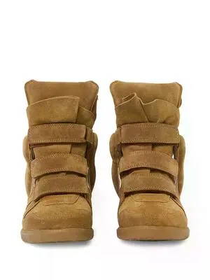 Isabel Marant Étoile Bekett Wedge Sneakers - Brown