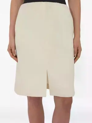 Loulou De Saison Lima Elasticated-waist Skirt - Neutrals