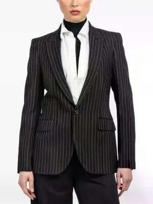 NILI LOTAN Pinstripe Tailored Blazer
