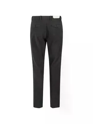 BRIGLIA 1949 Pleated Trousers With Side-pockets - Grey