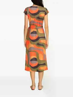 LYGIA & NANNY Printed Wrap Dress