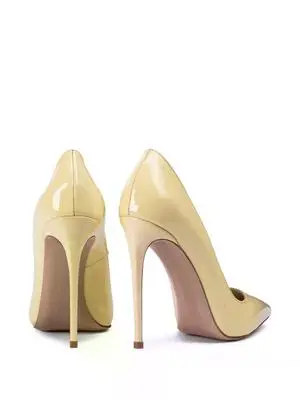 LE SILLA Eva Leather Pumps - Neutrals