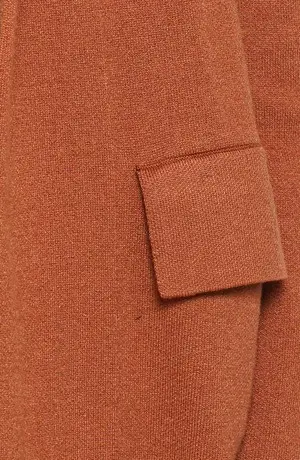 PETAL & PUP Intarsia Chester Horses Longline Coatigan