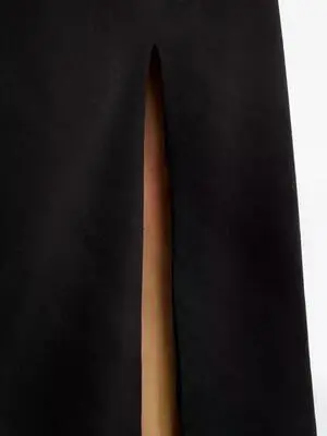 OLYMPIAH Slit Longa Skirt