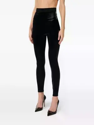 Elisabetta Franchi Logo-elasticated Leggings