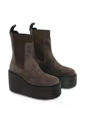 VIC MATIE Suede Platform Boots