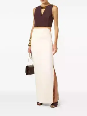 Elisabetta Franchi V-neck Sleeveless Top