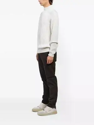 04651/TRIP IN A BAG Ribbed Mock-neck Sweater