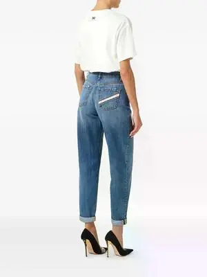Elisabetta Franchi Padlock Balloon Jeans